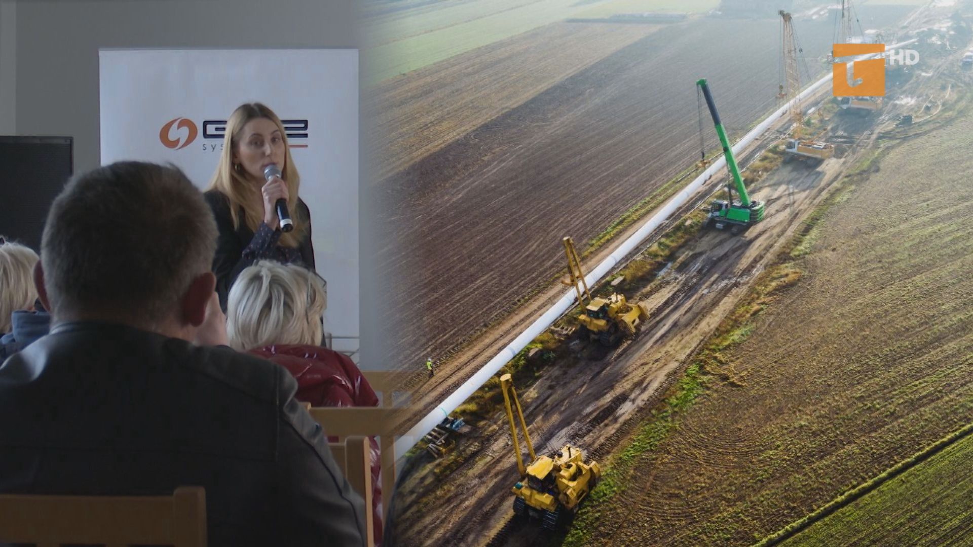 W Szpęgawie prezentowali gazową inwestycję | Tv Tetka Tczew